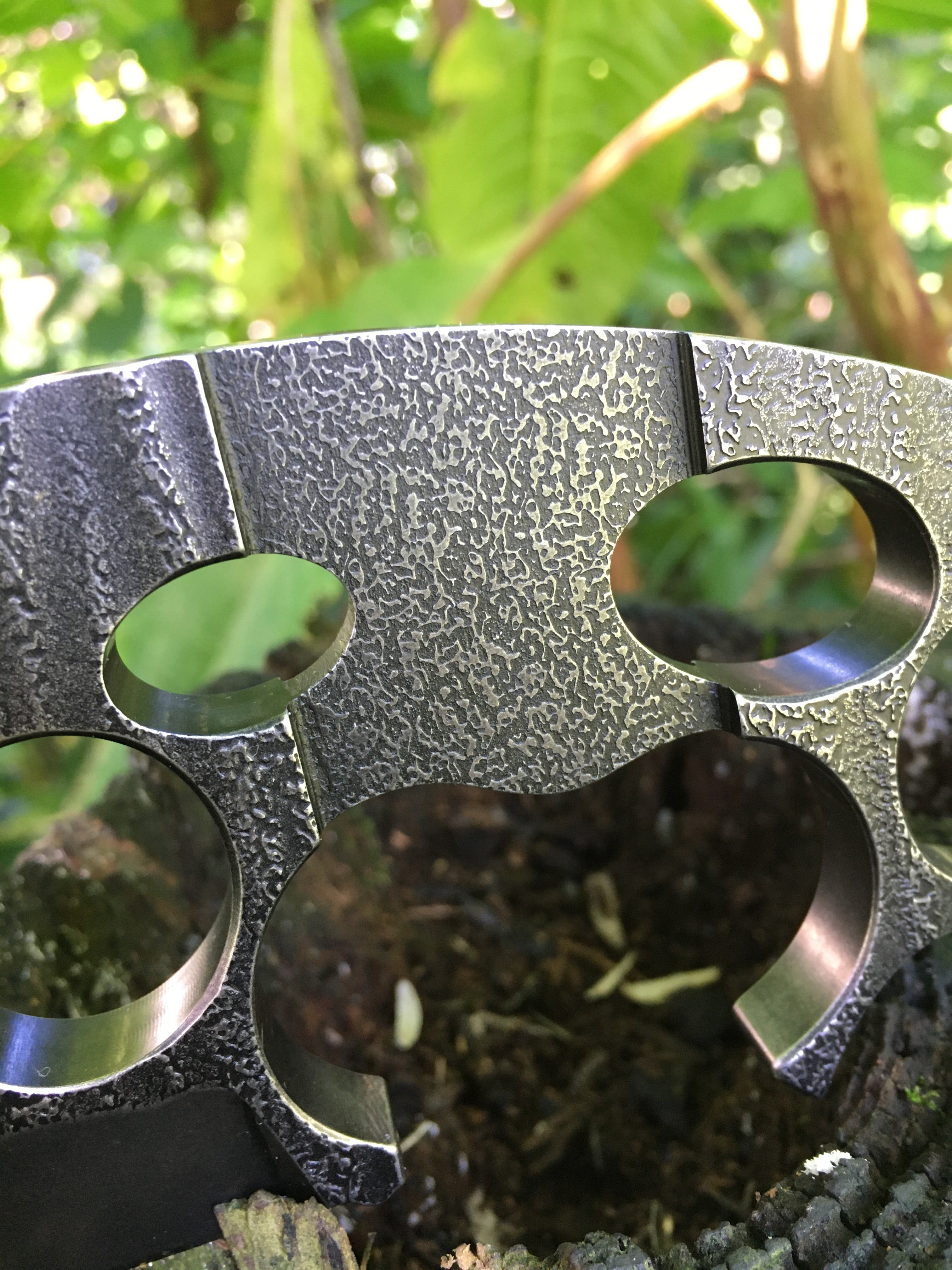 Knife Blade Etching
